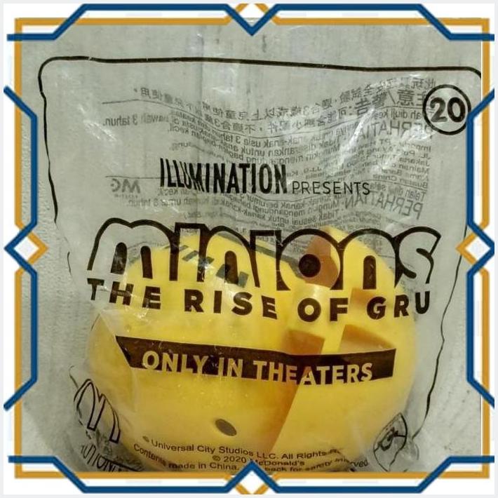 Jual [FMS] McDonald Happy Meal Toy Minions Rise Of Gru #20 Golden ...