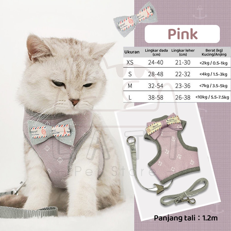 Jual Rompi Kucing Rompi Harness Tali Tuntun Harness ROMPI Rompi Harness ...