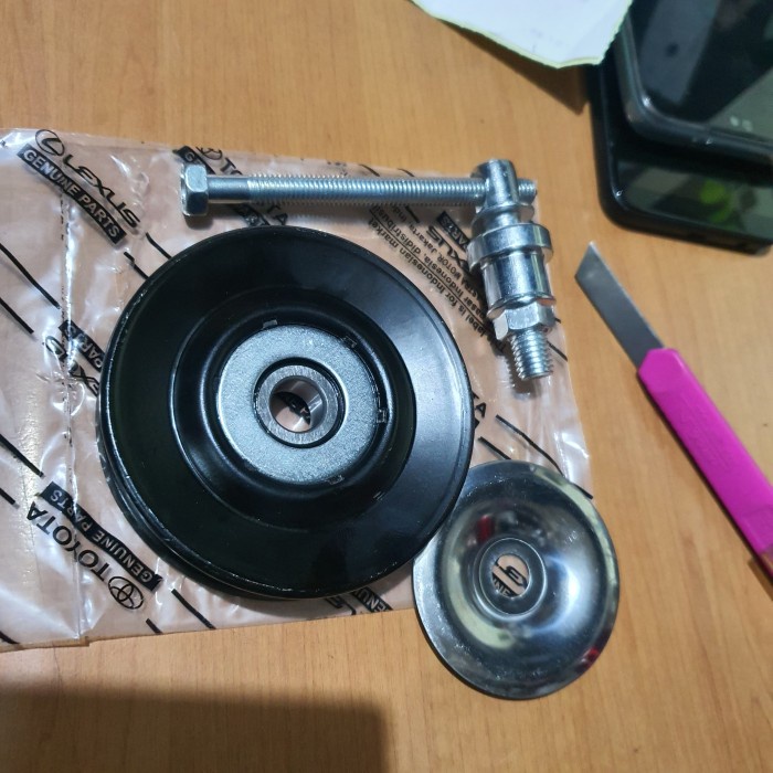Jual Kijang 5k super pulley pully puli ac fan belt Toyota | Shopee ...