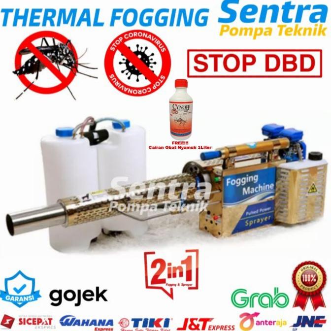 Jual Mesin Fogging Nyamuk/Dbd 2In1 Fog Machine Disinfektan Free Cynoff ...
