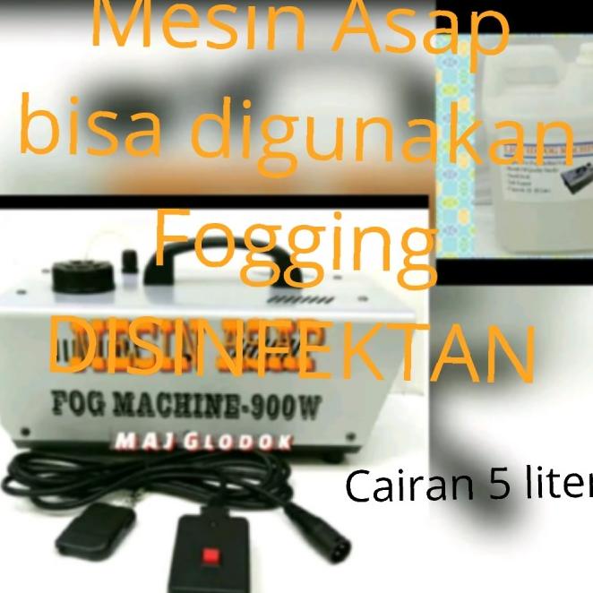 Jual Paket Mesin Asap/ Fogging Dan Cairan 5 Liter | Shopee Indonesia