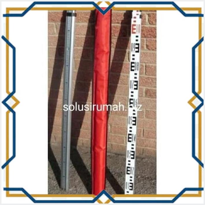Jual [VBP] RAMBU UKUR 5M BAK UKUR MISTAR 5 METER LEVELLING STAVE ...