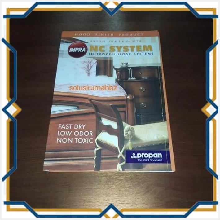 Jual [VBP] KATALOG CAT PROPAN POLITUR IMPRA NC SYSTEM NITROCELULOSE ...