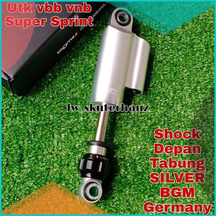 Jual Shock depan tabung silver BGM Germany utk Vespa Fork 3 vbb vnb Super 1 | Shopee Indonesia