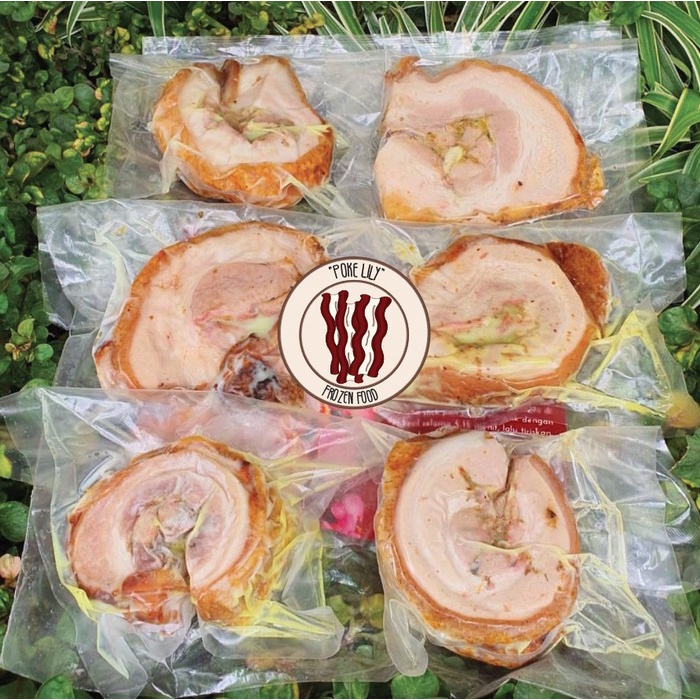 Jual Golden Crispy Roasted Pork Belly Samcam Siobak Kriuk Babi Guling ...