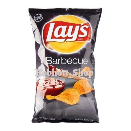 Jual LAY'S POTATO CHIPS BBQ 6.5OZ LAYS KERIPIK KENTANG RASA BARBEQUE ...