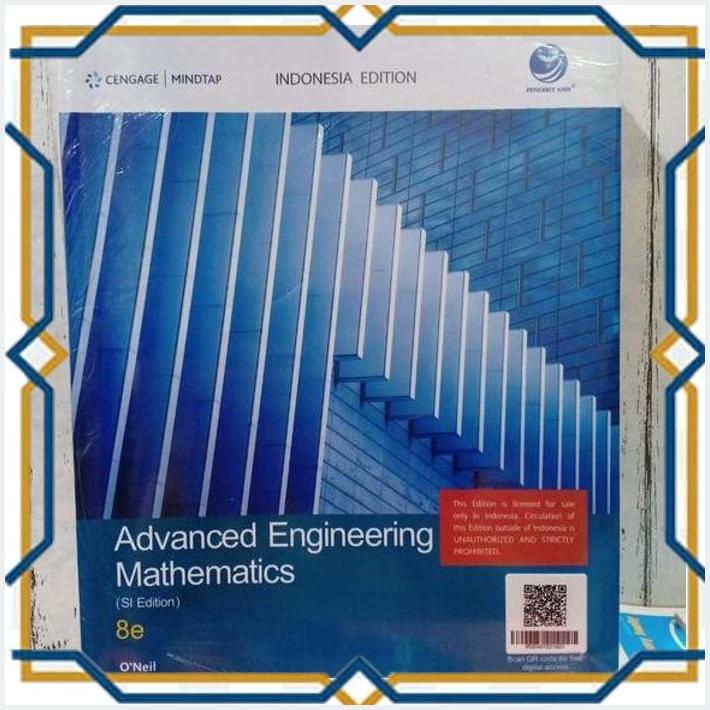 Jual [MBS] ORIGINAL BUKU TEKNIK - ADVANCED ENGINEERING MATHEMATICS SI EDITION 8E EDISI 8 ...