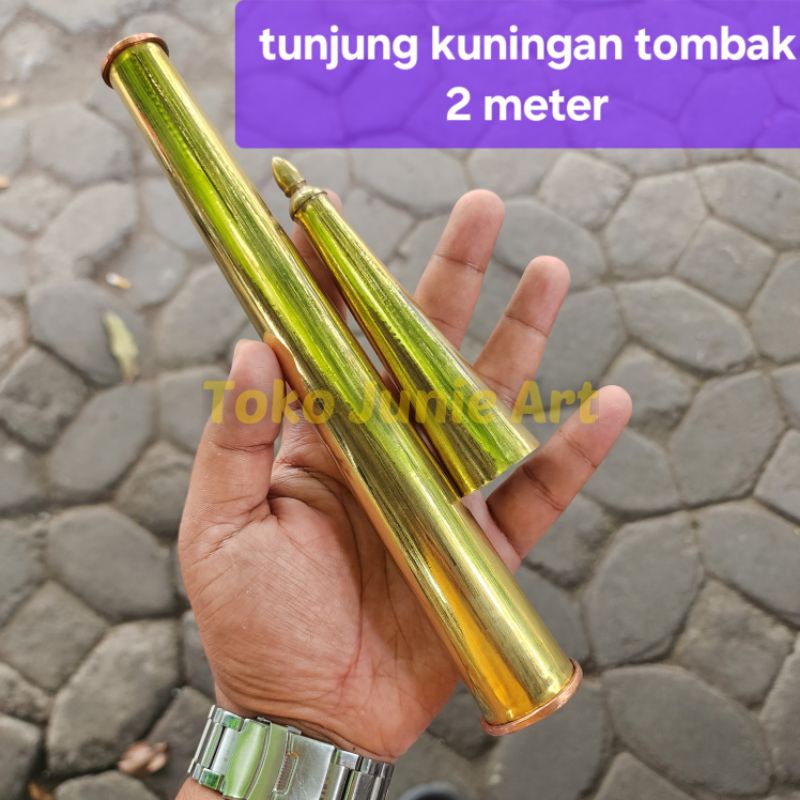 Jual TUNJUNG KUNINGAN TOMBAK 2 METER | Shopee Indonesia