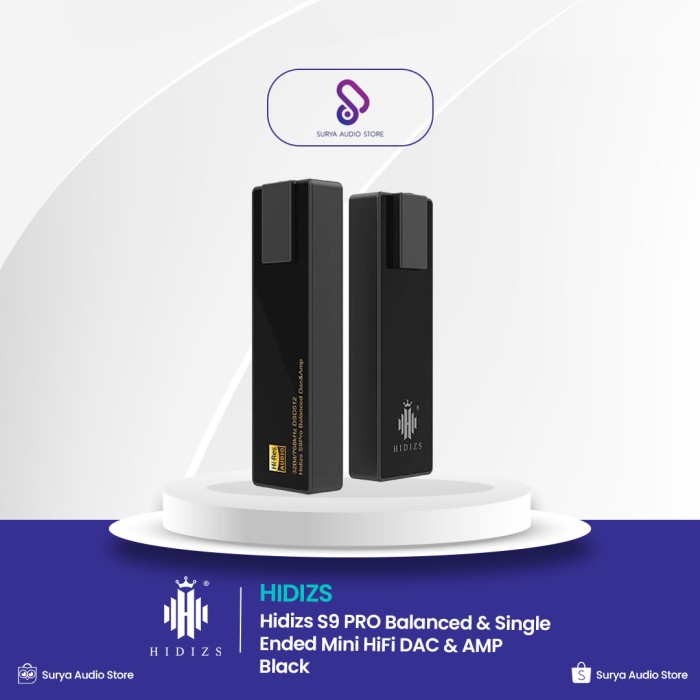 Jual Hidizs S9 PRO Balanced & Single Ended Mini HiFi DAC & AMP | Shopee ...