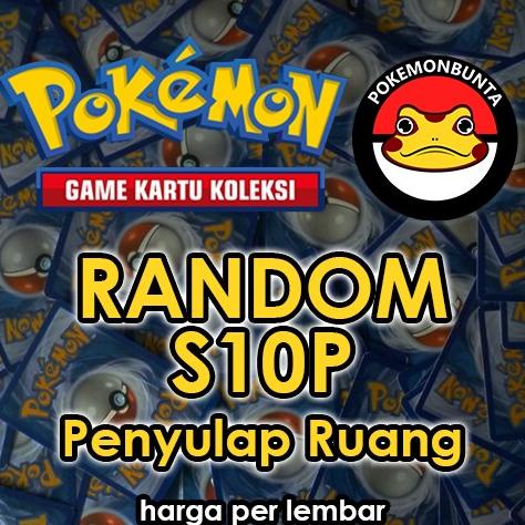 Jual Kartu Pokemon Indonesia Penyulap Ruang S10P Bulk Random Card TCG | Shopee Indonesia