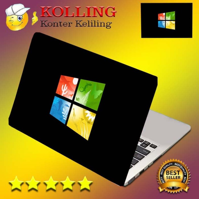 Jual Laptop Windows Skin Laptop Stiker Laptop | Shopee Indonesia