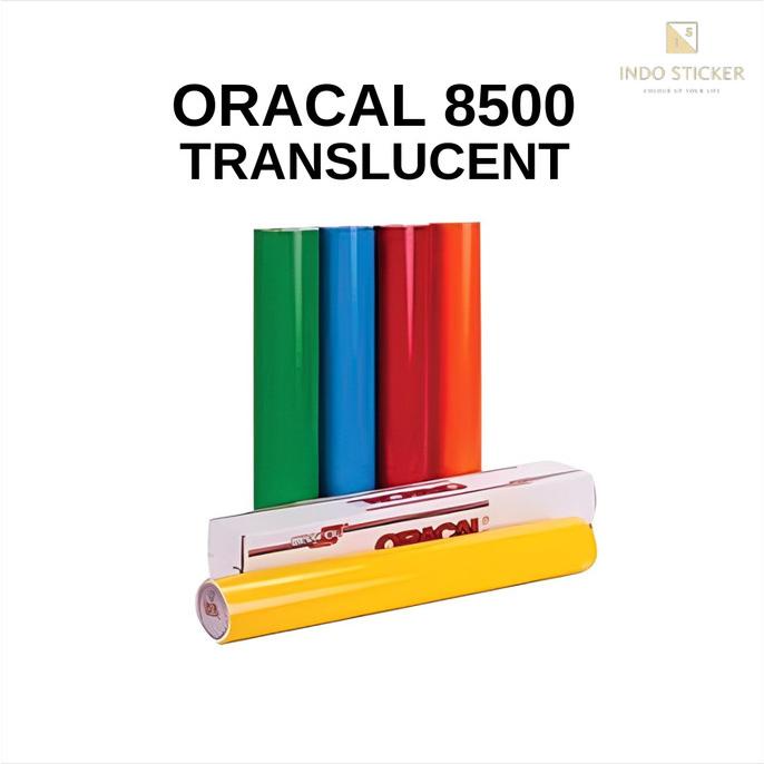 Jual Sticker Oracal 8500 Translucent Backlite Film Neonbox | Shopee ...