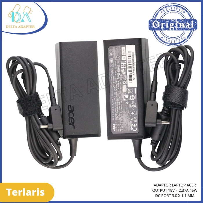 Jual Charger Adaptor Acer Aspire 3 A314-22 A314-22G Series 45W | Shopee ...