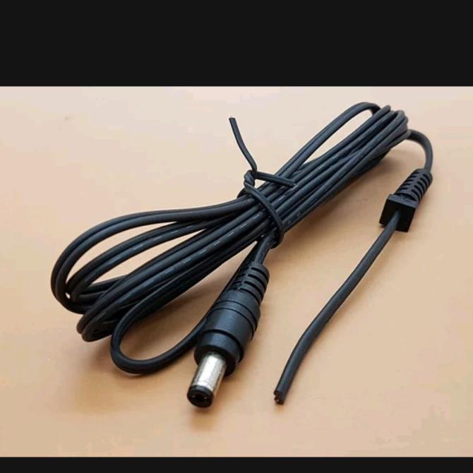 Jual Kabel + Jack DC LK 1,5m Adaptor buntung lubang kecil dre3 Juara ...