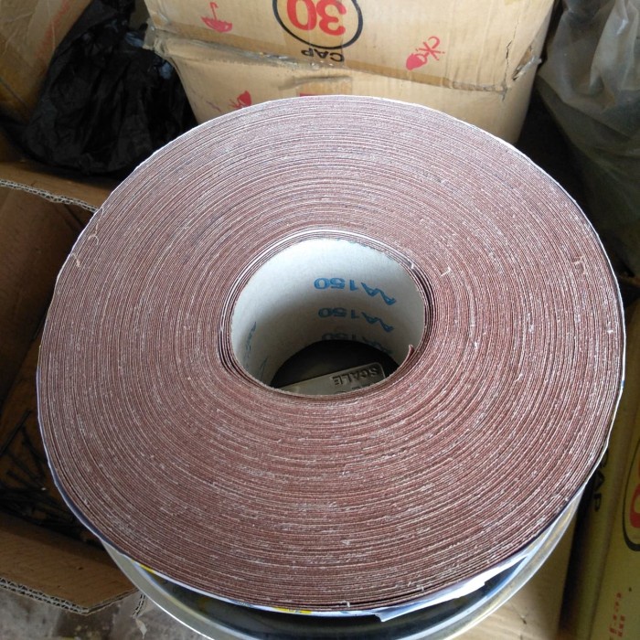Jual Promo Amplas Roll Taiyo 150 / Amplas Roll / Sandpaper Harga ...