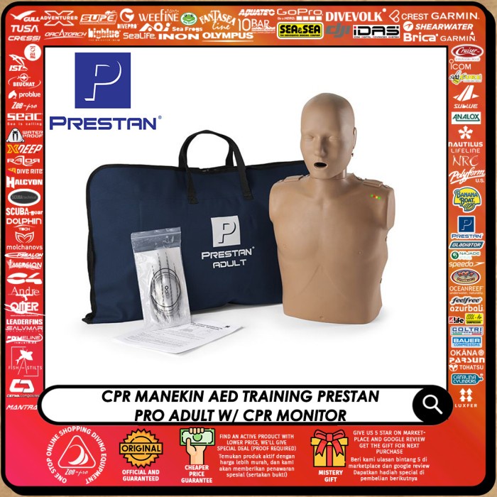 Jual Promo Cpr Manekin Aed Training Prestan Pro Adult Manikin Alat ...