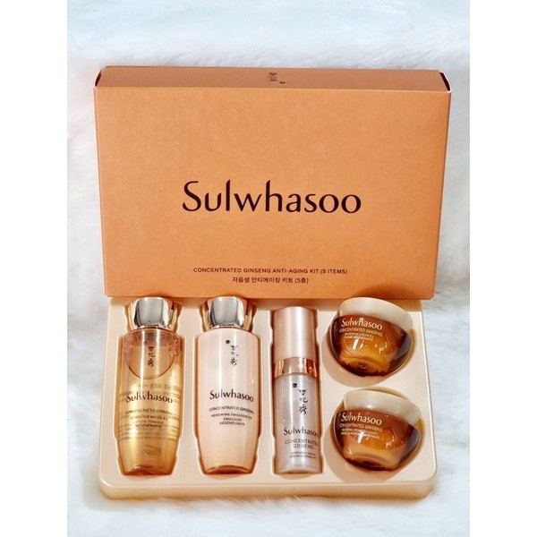 Jual Murah!! Sulwhasoo Concentrated Ginseng Renewing Basic Kit 5 pc ...