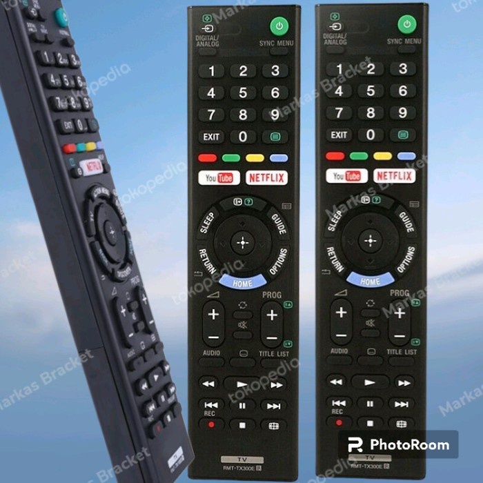 Jual New!! remote sony tv bravia remote smart tv led lcd SONY android ...