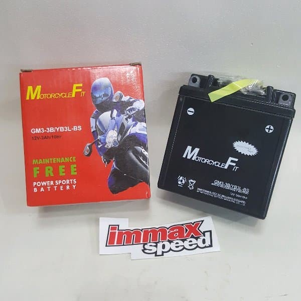 Jual Aki Accu Mf Kering Rx King Ninja 150 Rr Gm3-3B Yb3L-Bs Bukan | Shopee Indonesia