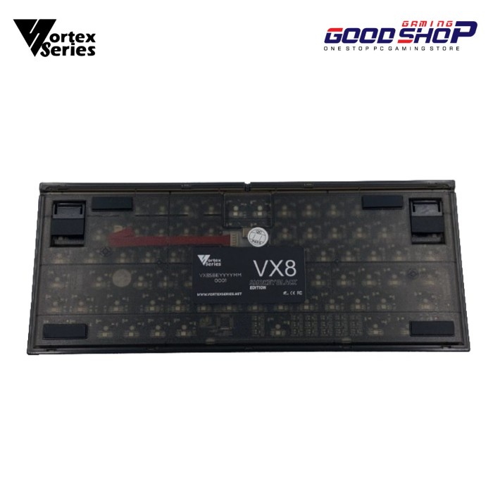 Jual NEW VORTEXSERIES VX8 MECHANICAL KEYBOARD - SMOKEY BLACK ORIGINAL ...