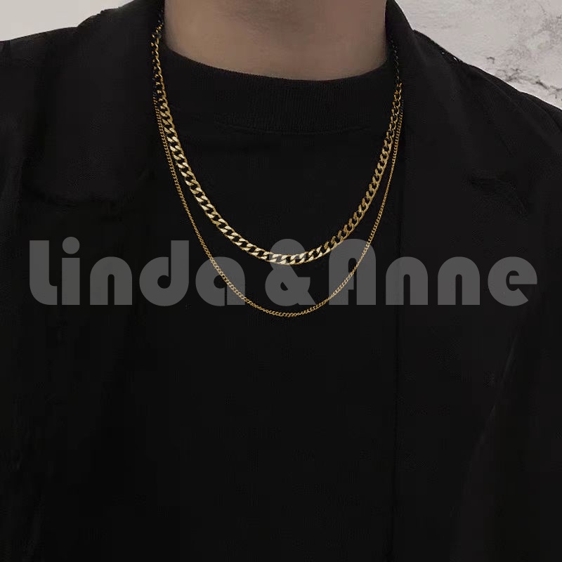 Jual Kalung Rantai Multi-lapis Eropa Dan Amerika, Rantai Klavikula ...