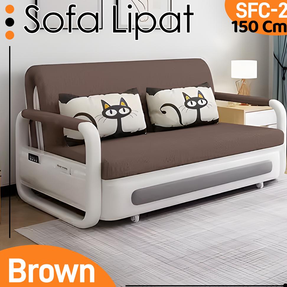 Jual FREE ONGKIR SE-JAKARTA Sofabed Minimalis Multifungsi Sofa Ranjang ...