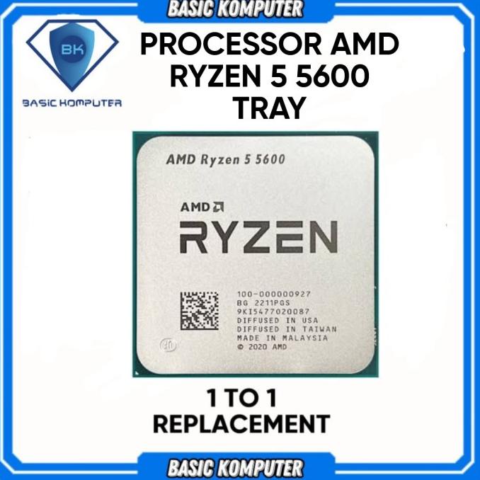 Jual Promo Processor Amd Ryzen 5 5600 Tray 3.5 Ghz Am4 | Shopee Indonesia