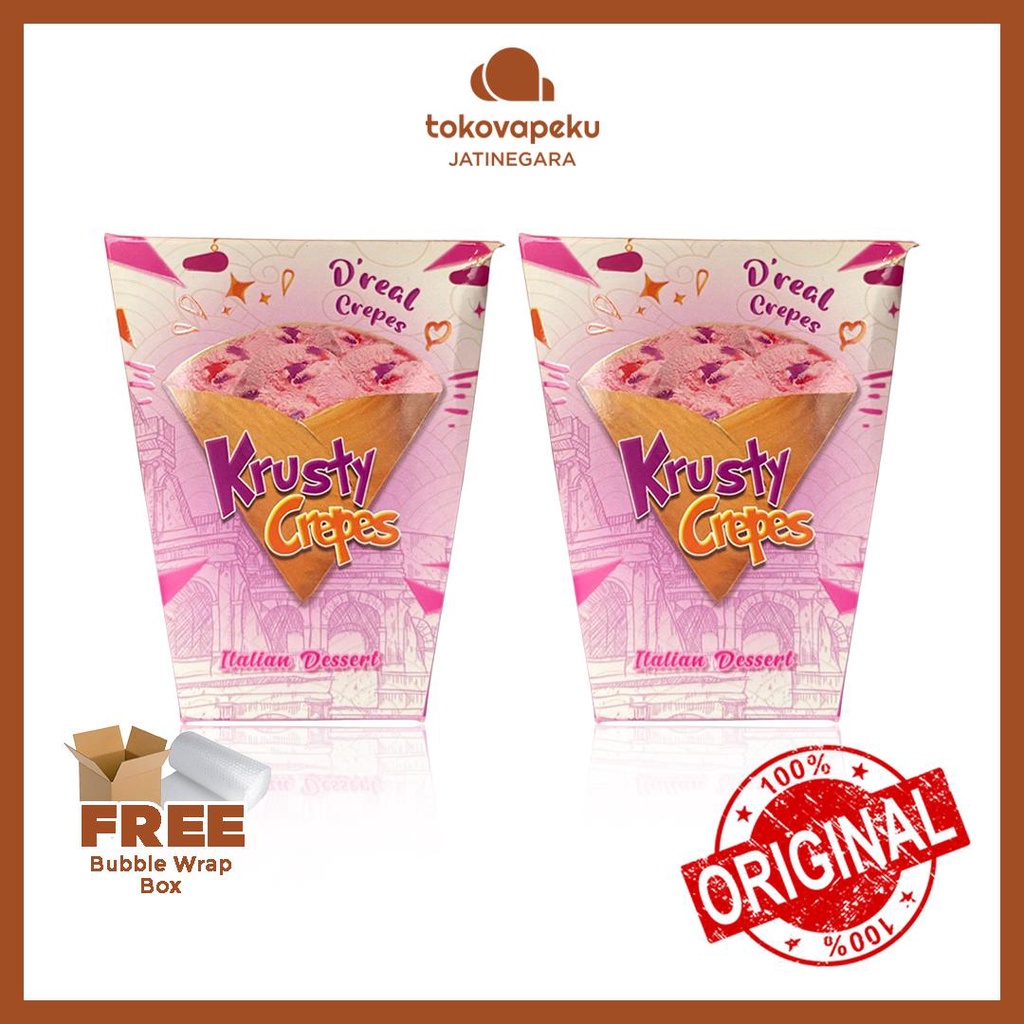 Jual KRUSTY CREPES V2 ITALIAN DESSERT KRUSTY CREPES 60ML ORI by JAVA ...