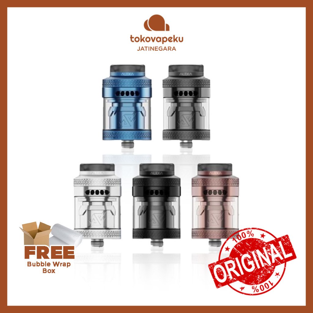 Jual ALEXA RTA SINGLE COIL RTA ALEXA 24MM ORI by INHALE | Shopee Indonesia