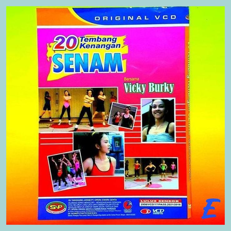 Jual | HNP | KASET VCD SENAM VICKY BURKY-KASET VCD SENAM AEROBIK-VCD ...