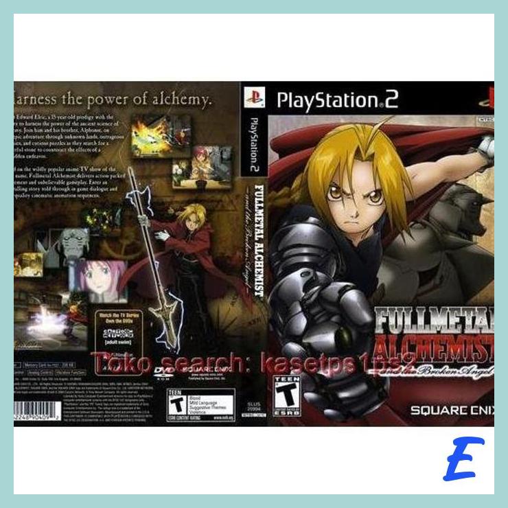 Jual | KP | FULL METAL ALCHEMIST AND THE BROKEN ANGEL - CD PS2 KASET ...