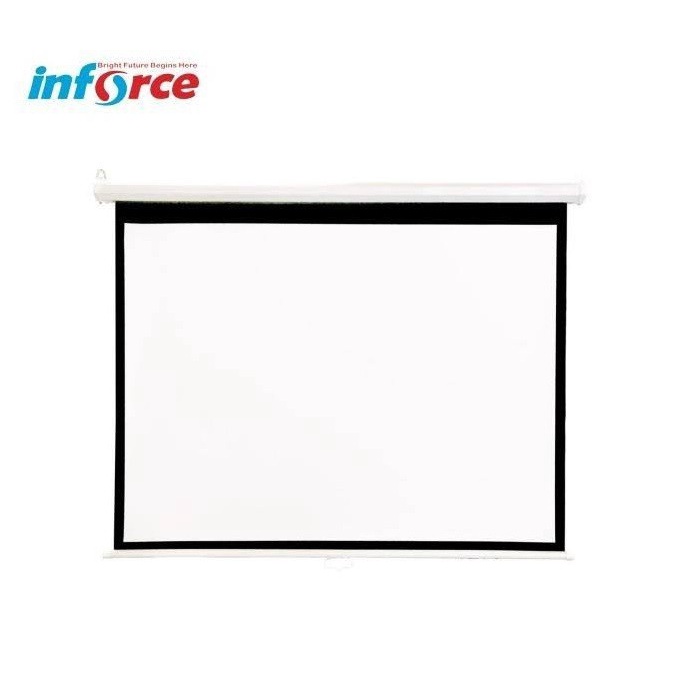 Jual Hawas Layar Screen Wall 84 Inch Inforce Gantung Untuk Proyektor ...
