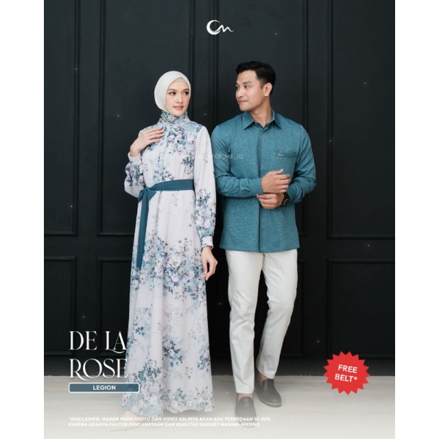 Jual [PRODUK PO] De La Rose Couple by Cover Me Dress One Set Koko ...