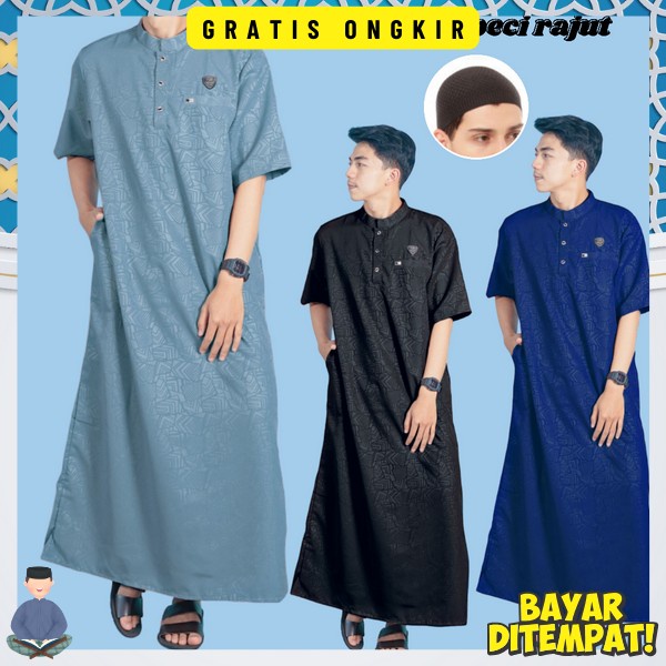 Jual Ghamis Fashion Juba Shalat Ikhwan Jubah Pakean Cowok Remaja Jubaa ...