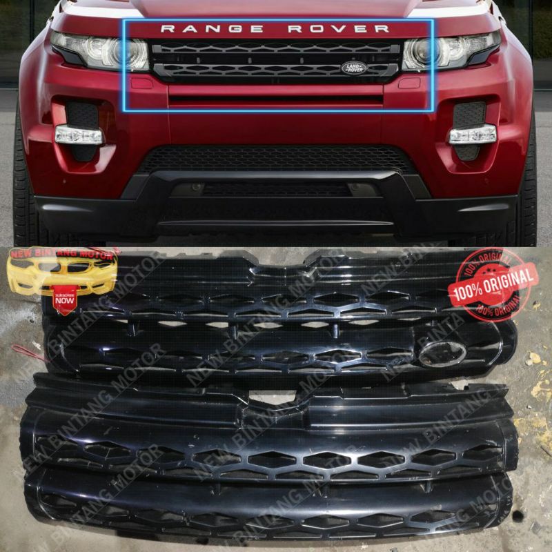 Jual Grill land rover range rover evoque 2012 2020 original | Shopee ...