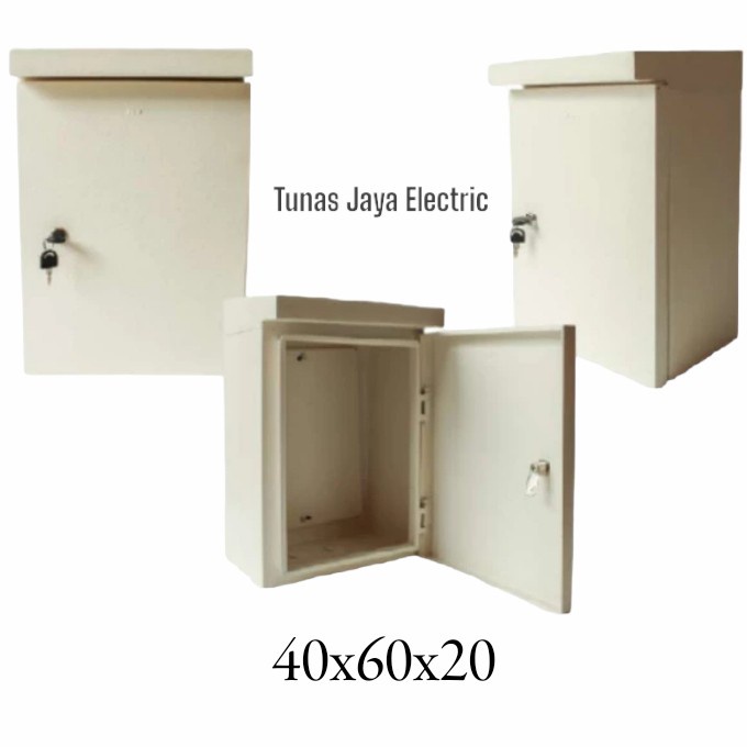 Jual Box Panel Listrik 40x60x20 Model Topi (Kunci Putar) | Shopee Indonesia