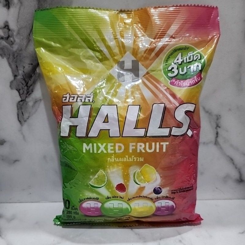 Jual Halls Xed Fruit Candy 280Gr | Shopee Indonesia