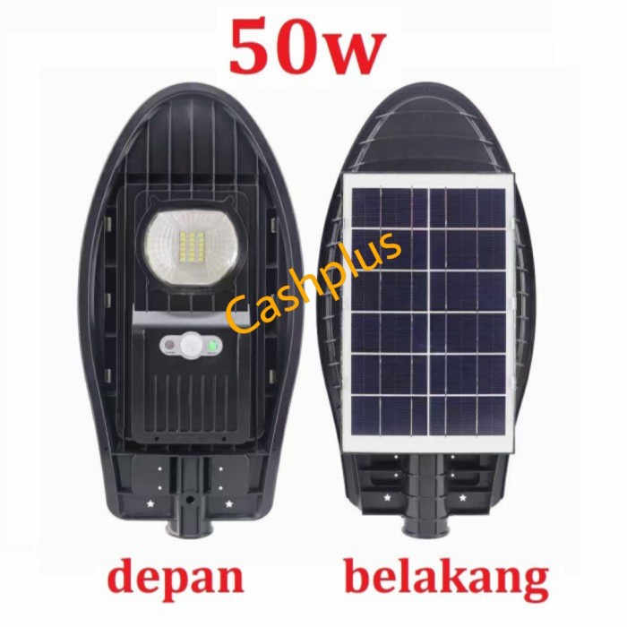 Jual Lampu Pju Cobra 50w Solar Cell Lampu Jalan 50 Watt Solar Panel