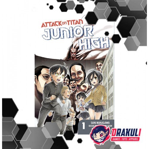 Jual [COD] Manga Attack On Titan Junior High Vol. 1 Paperback Limited ...