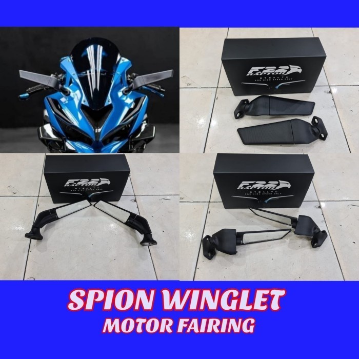 Jual [COD] New Spion Winglet Stealth Fairing Yamaha R15 R25 Gsx Honda ...