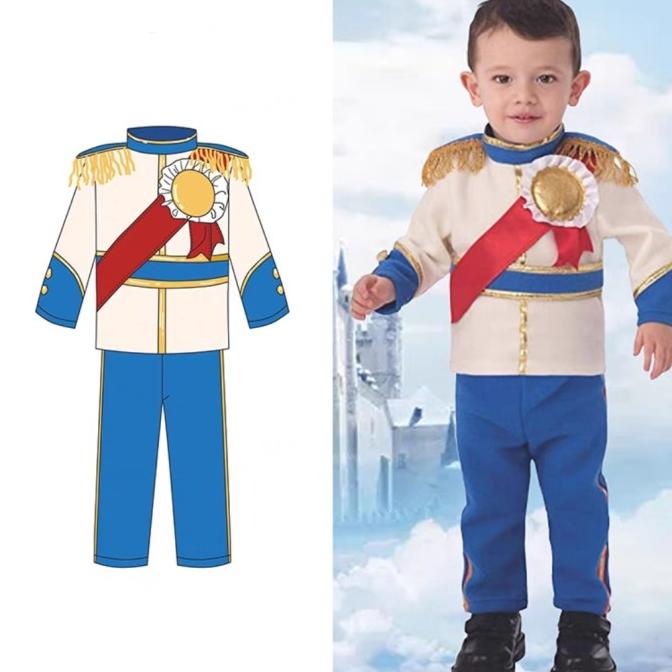 Jual Prince Eric Ariel The Little Mermaid Halloween Costume Kostum ...