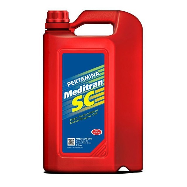 Jual Baru Oli Meditran Sc Sae 15W-40 5000 Ml / 5 Liter Berkualitas | Shopee Indonesia