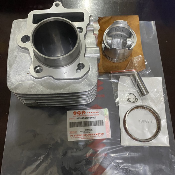 Jual [Baru] Smash Silinder Blok Block Seher Piston Head Kit Set Assy Motor Suzuki Berkualitas ...