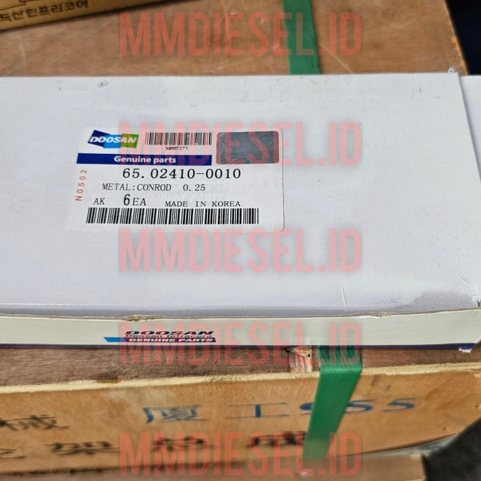 Jual [COD] Conrod Bearing/Metal Jalan Doosan D1146 Dh220-3 65.02410 ...