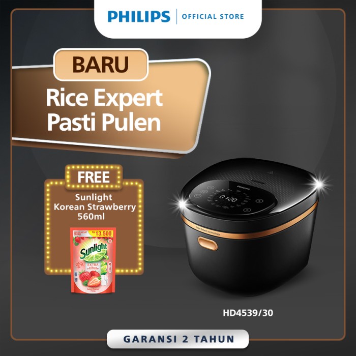 Jual tri Philips Digital Rice Cooker 5000 Series HD4539/30 - Induction ...