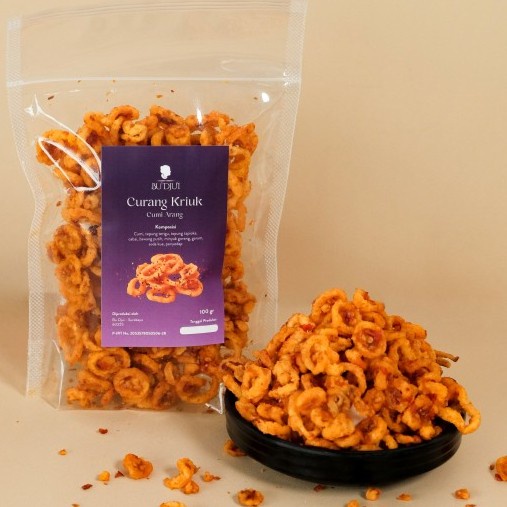 Jual Sambal Bu Djui Curang Kriuk (Cumi Arang Kriuk) | Shopee Indonesia