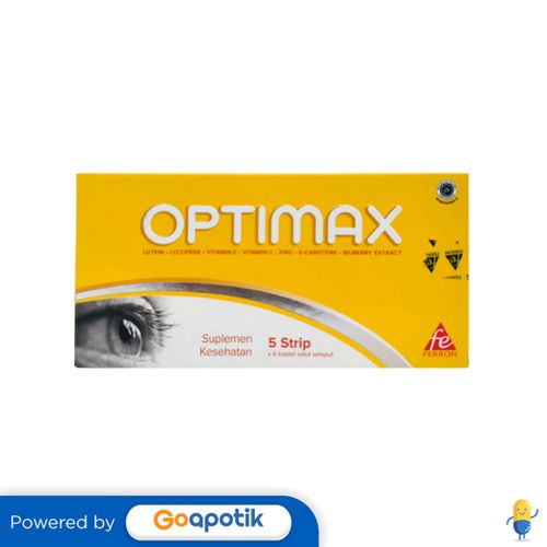 Jual OPTIMAX BOX 30 KAPLET | Shopee Indonesia
