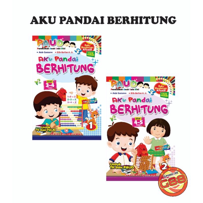 Jual Buku Anak Paud Aku Pandai Berhitung untuk anak Paud TK dan SD Serba Jaya | Shopee Indonesia