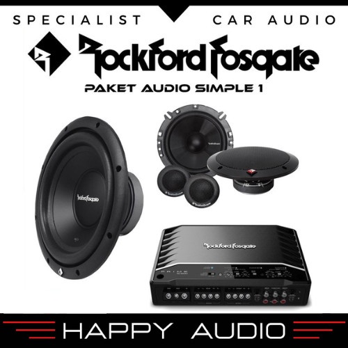 Jual New Ori Paket Audio Mobil Full Set Sound System Rockford Prime ...