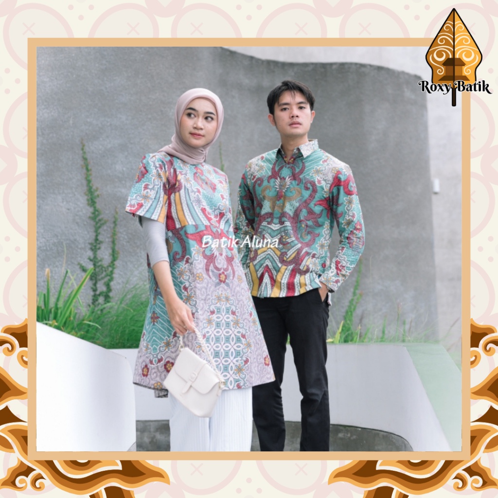 Jual [WISE CHOISE GODRIC] Baju Batik Couple Pasangan Terbaru Premium ...